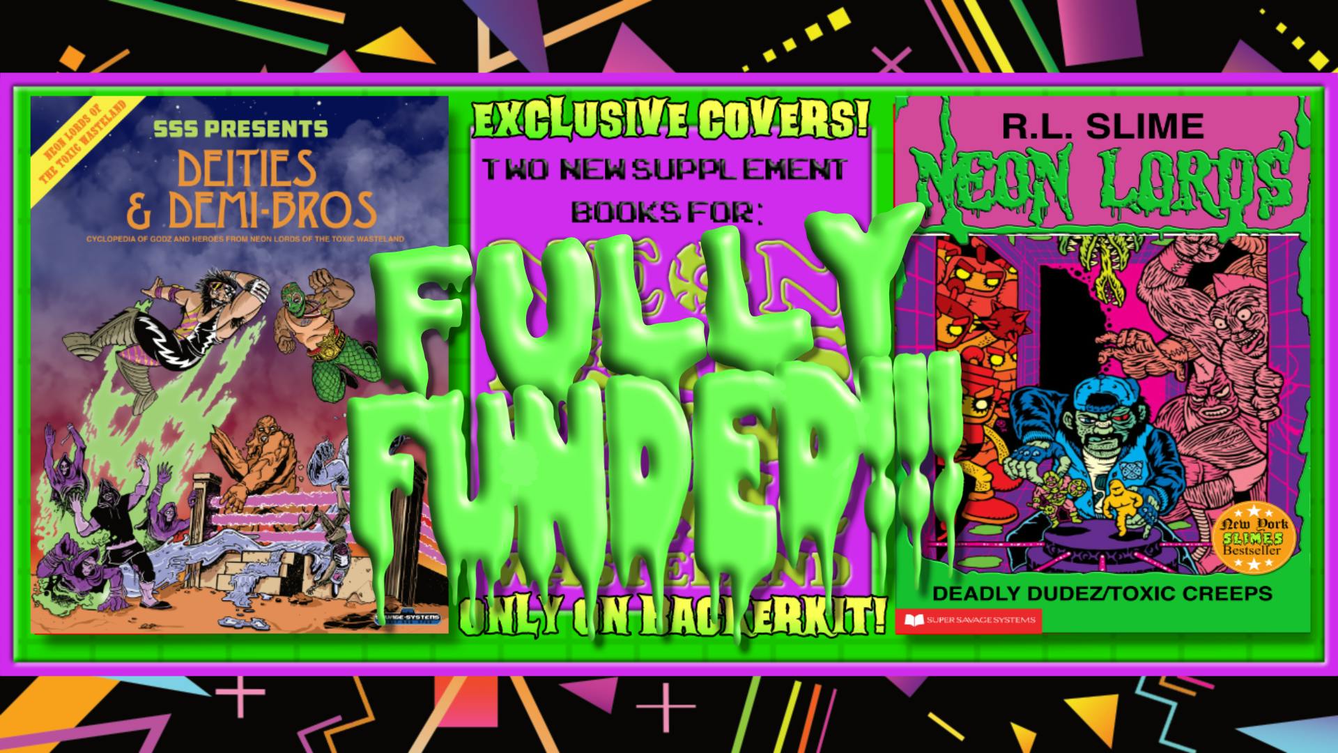 Neon Lords of the Toxic Wasteland Deities and Demi-Bros Supplement ...