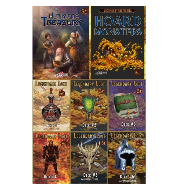 Ultimate Treasure Hoard 5E Mega-Bundle | Hoard Monsters and Legendary ...