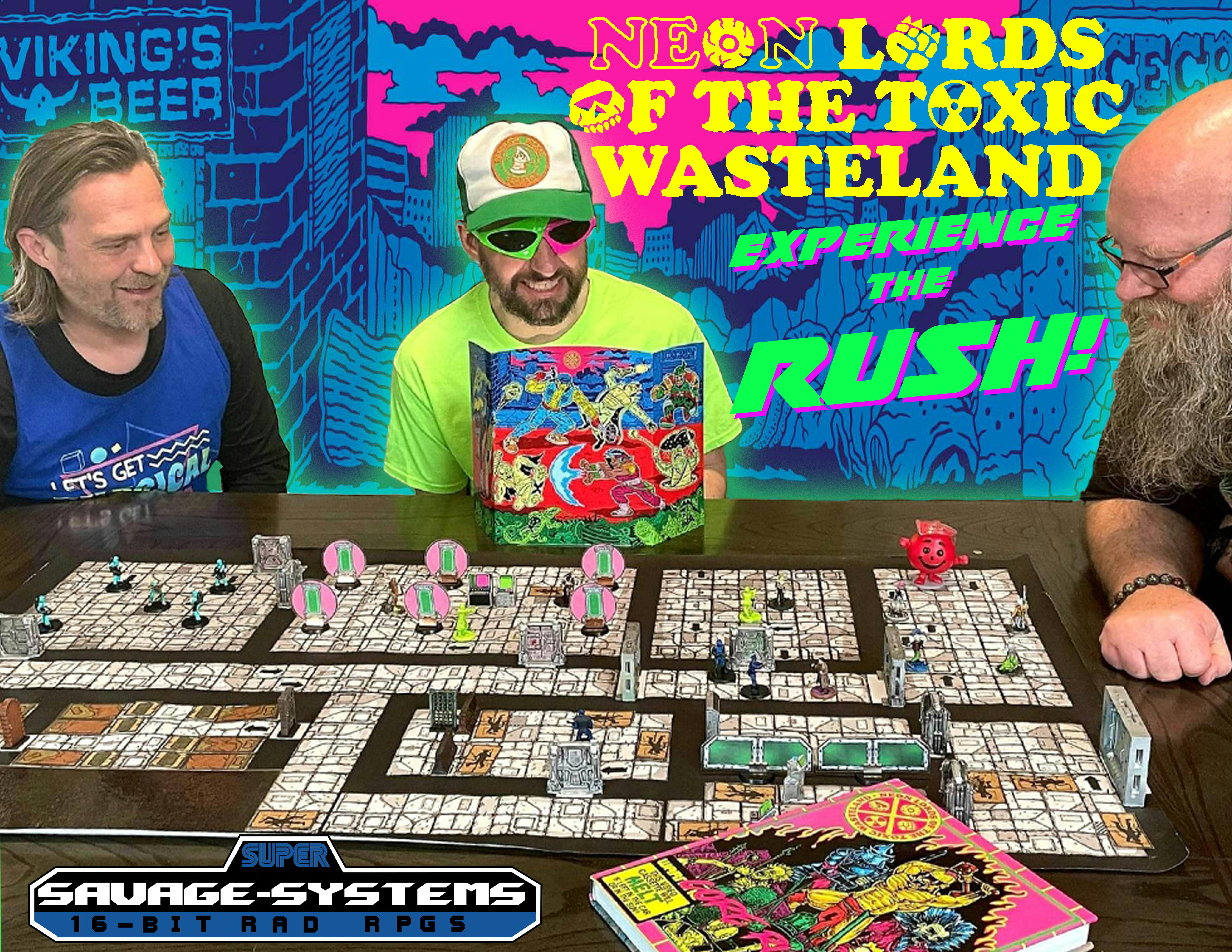 Neon Lords of the Toxic Wasteland Miniatures - BackerKit