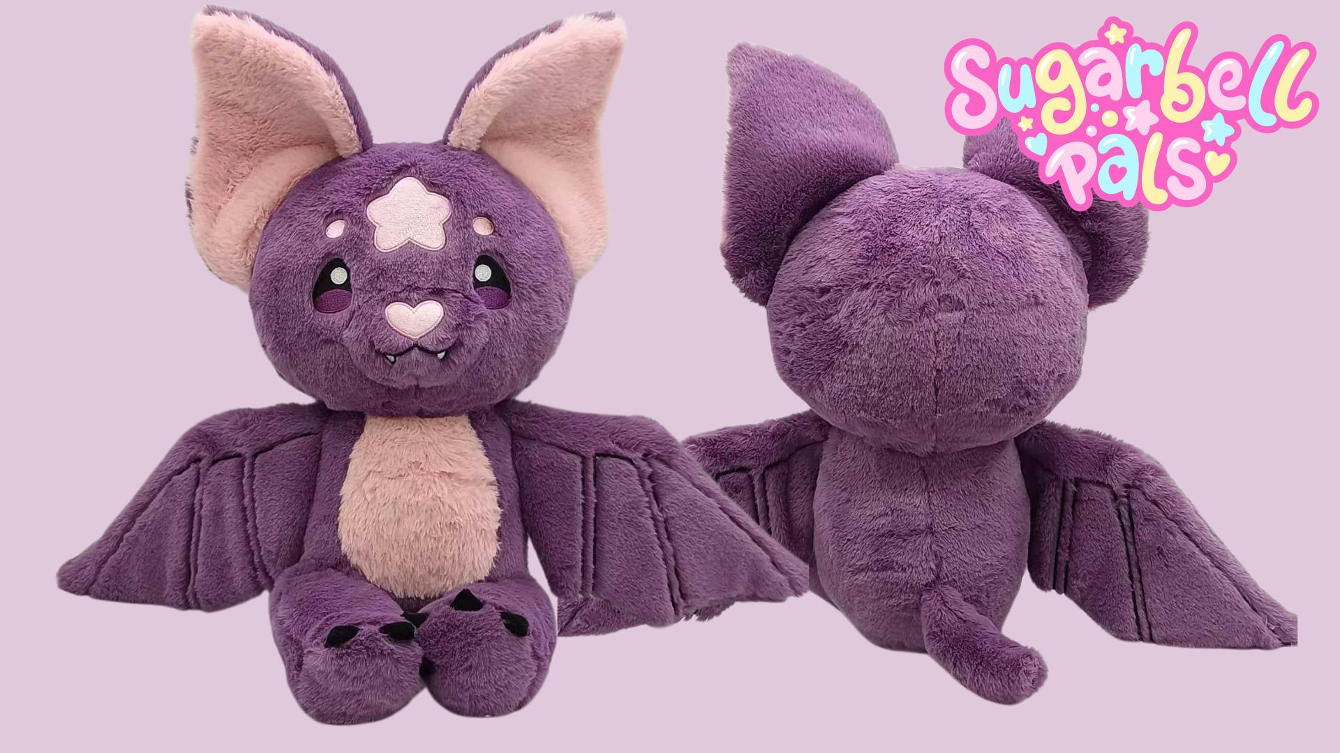 My emotional support Sugarbell Pals Project Update: Berry the bat: UNLOCKED! - BackerKit