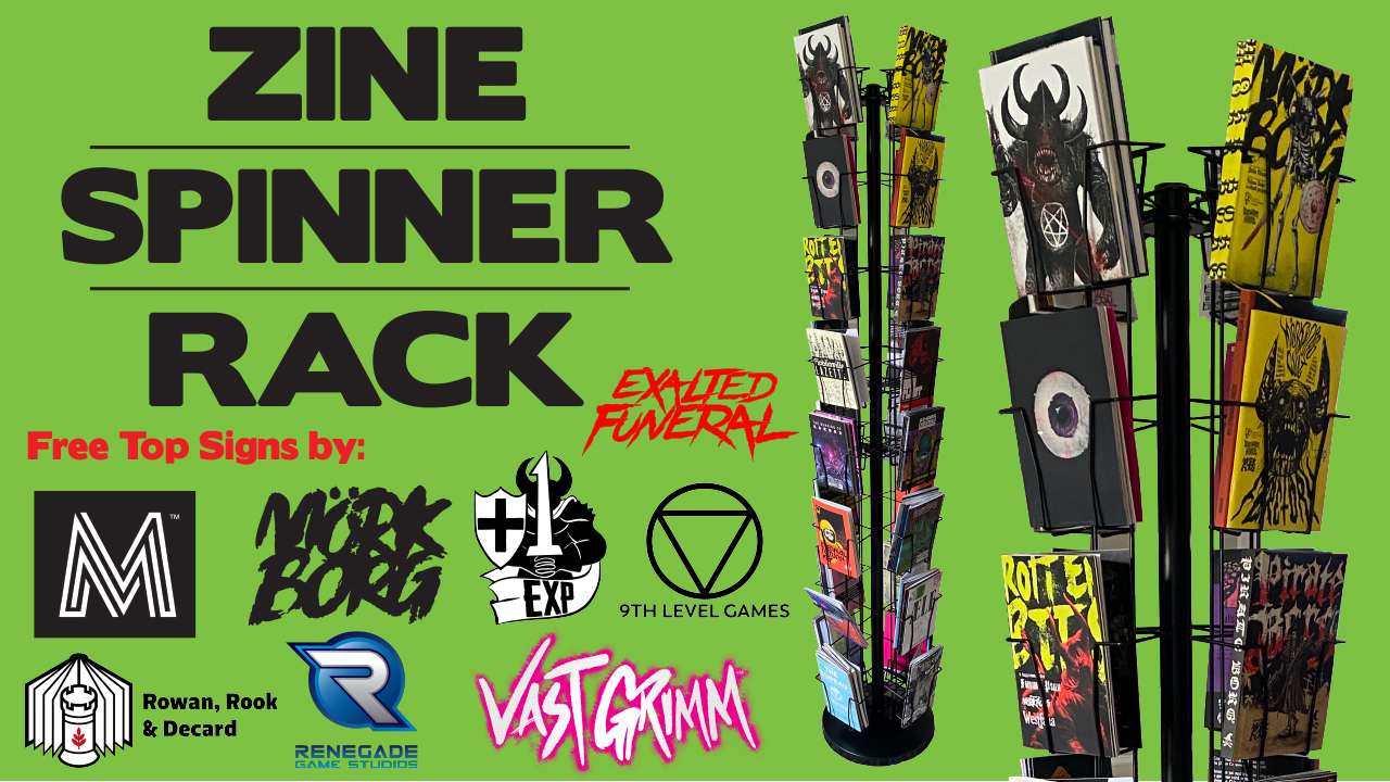 Zine Spinner Rack for A5 Size Books - BackerKit