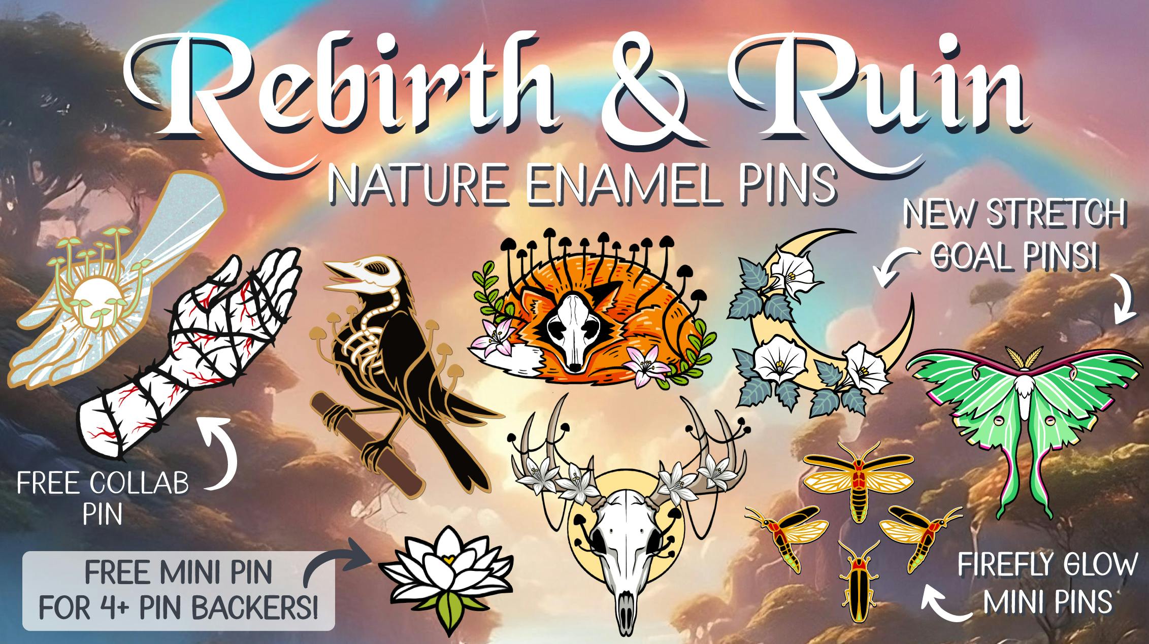 Rebirth & Ruin: A Pintopia Pin Campaign - BackerKit