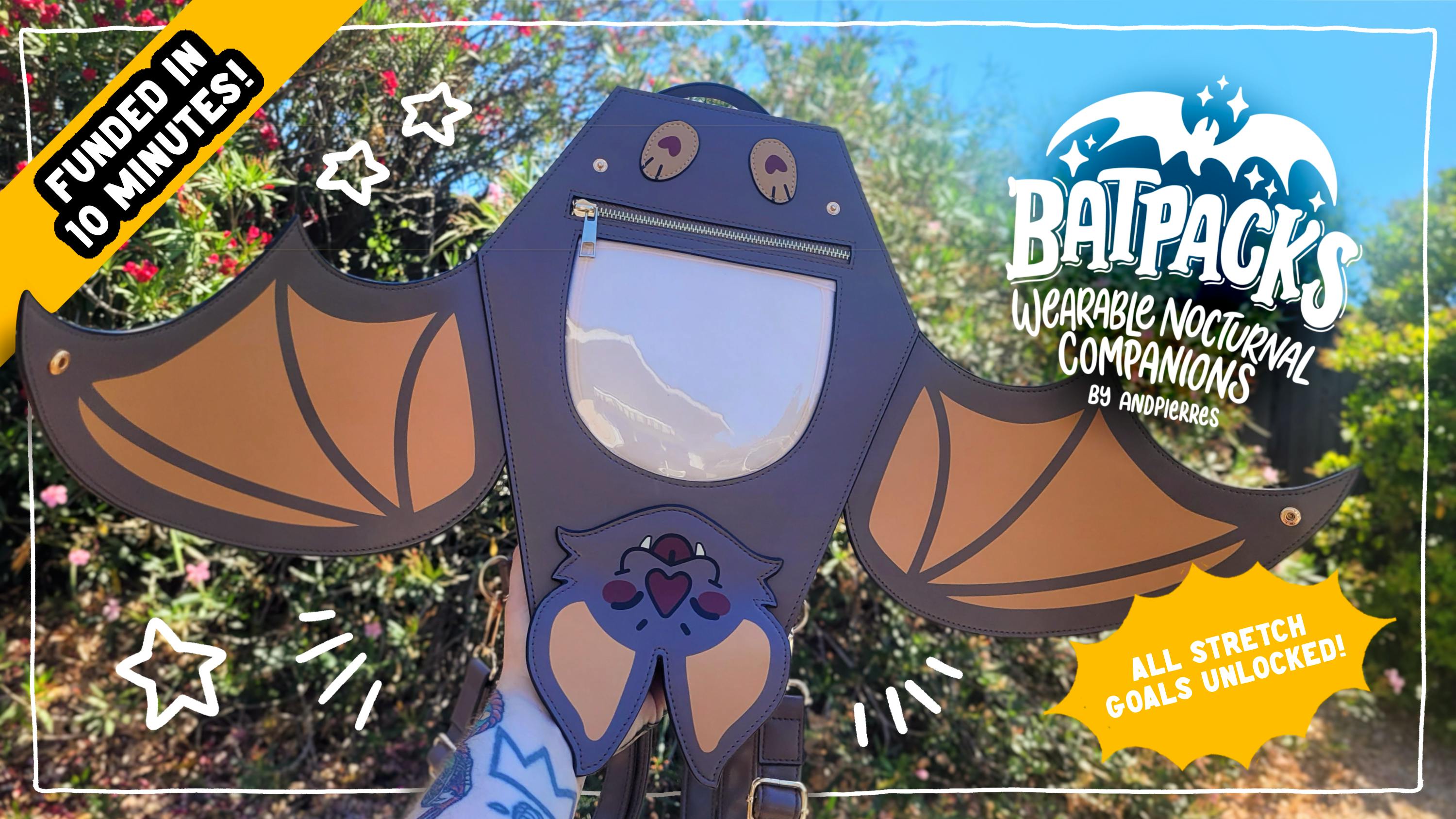 BATPACKS: Wearable Nocturnal Companions Project Update: marine bat ...