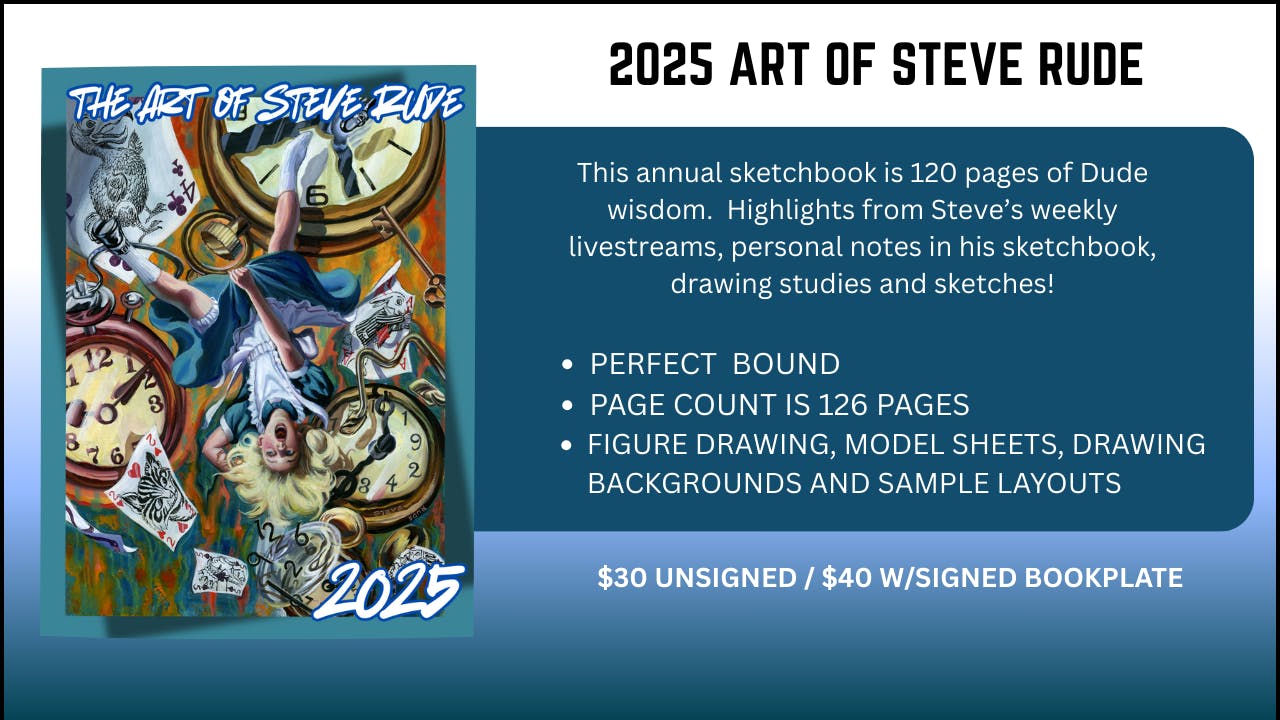 Steve Rude's "How to Draw Figures: Drawing Essentials from a Comic Book ...