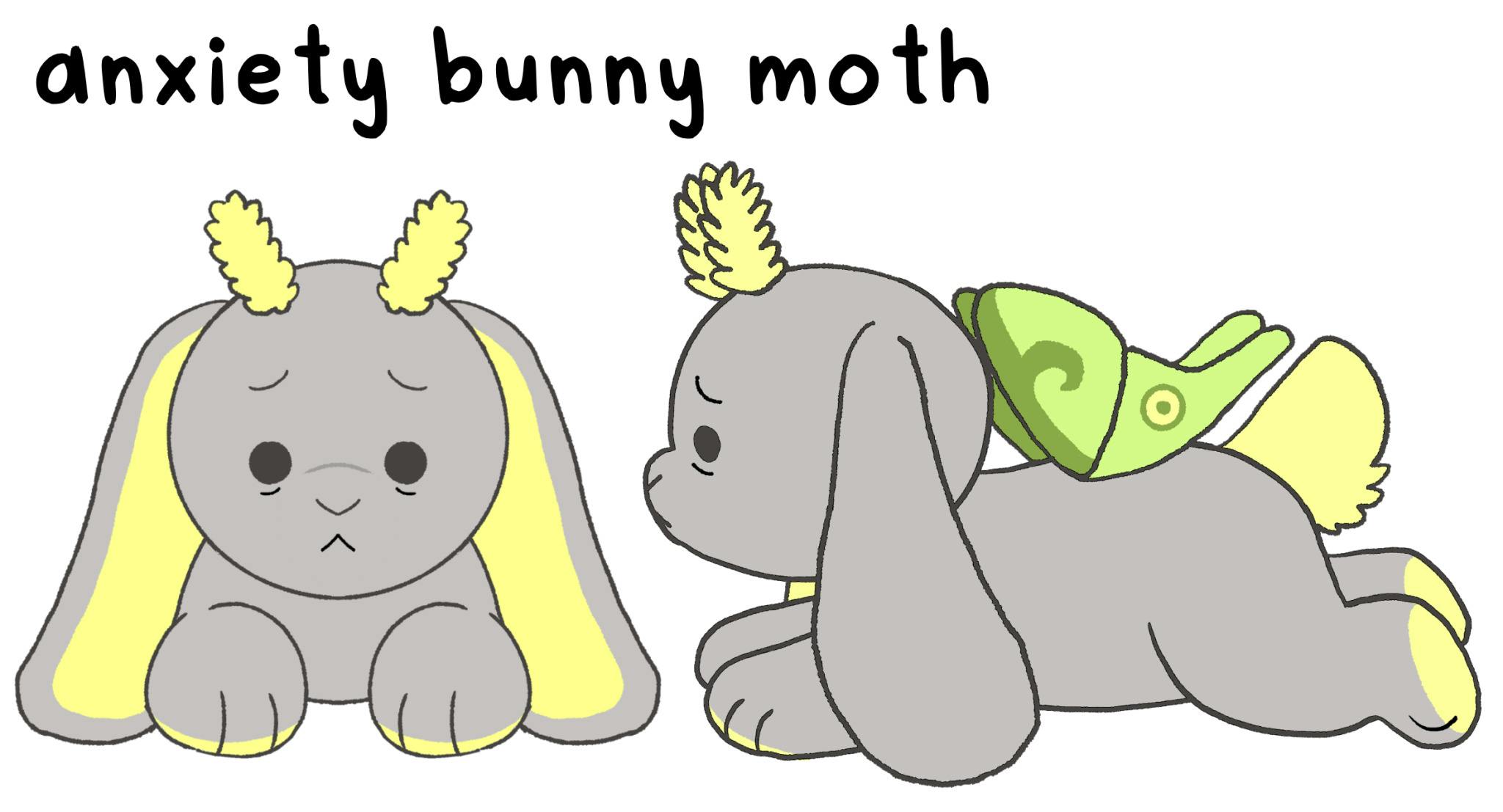 AuDHD creatures plushies + more! Project Update: ash the anxiety bunny ...