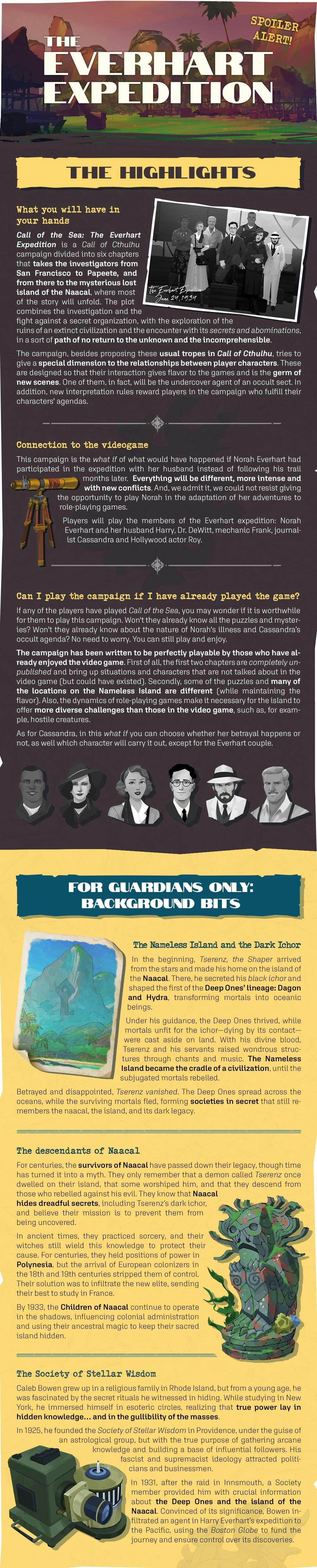 Call of the Sea: The Everhart Expedition - BackerKit