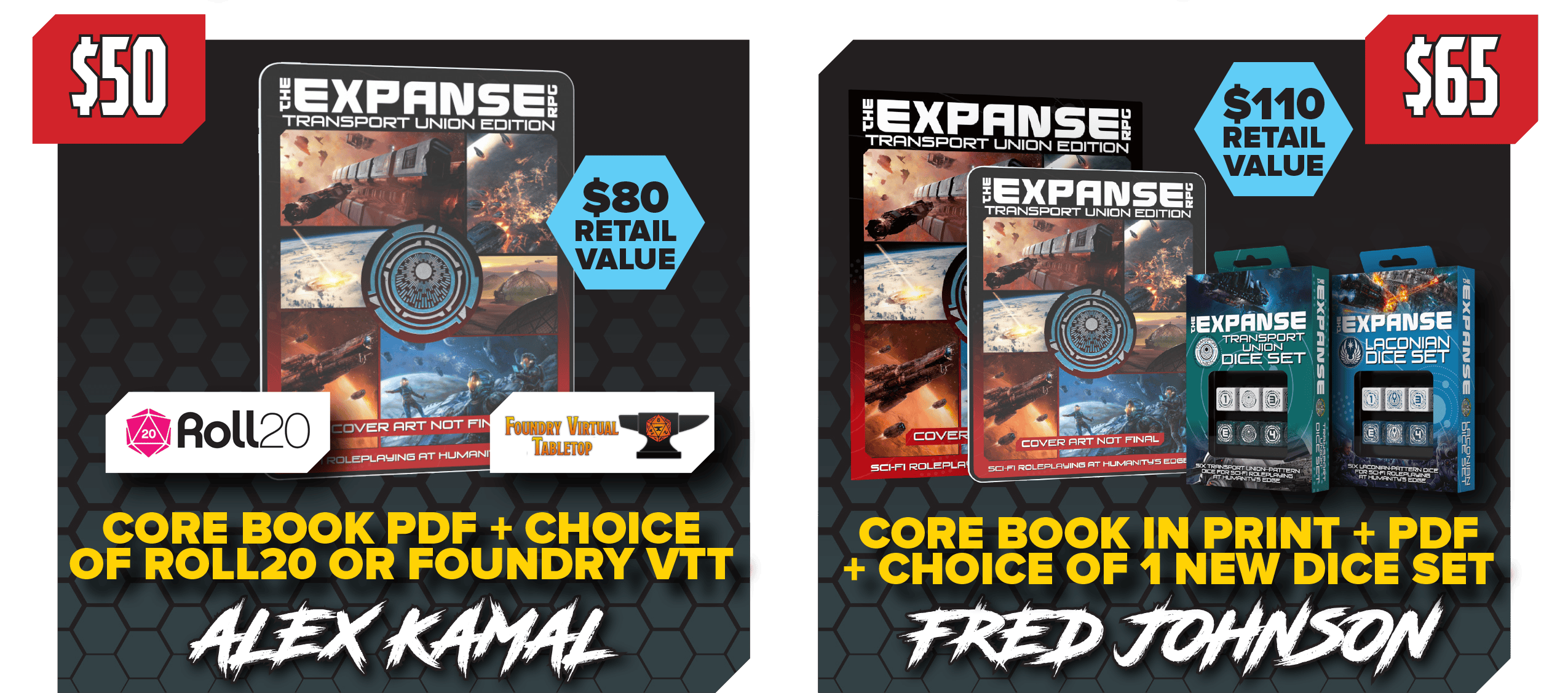 The Expanse Roleplaying Game: Transport Union Edition - BackerKit