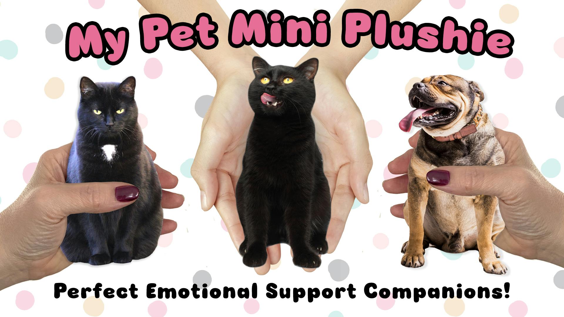My Pet Mini Plushie & 12" Plush- Personalized with Your Pet! - BackerKit