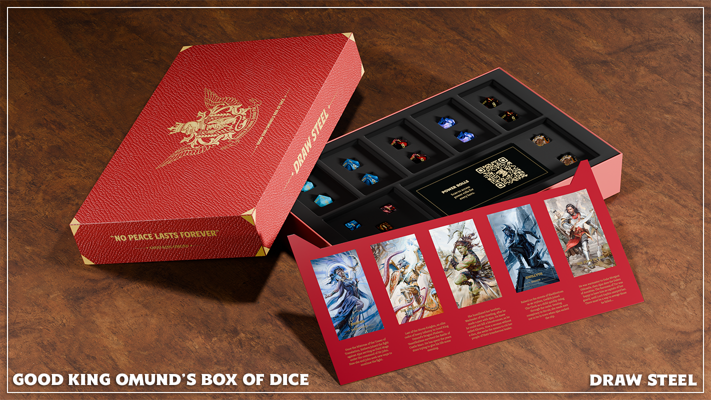 Draw Steel, Roll Power, DICE! - BackerKit