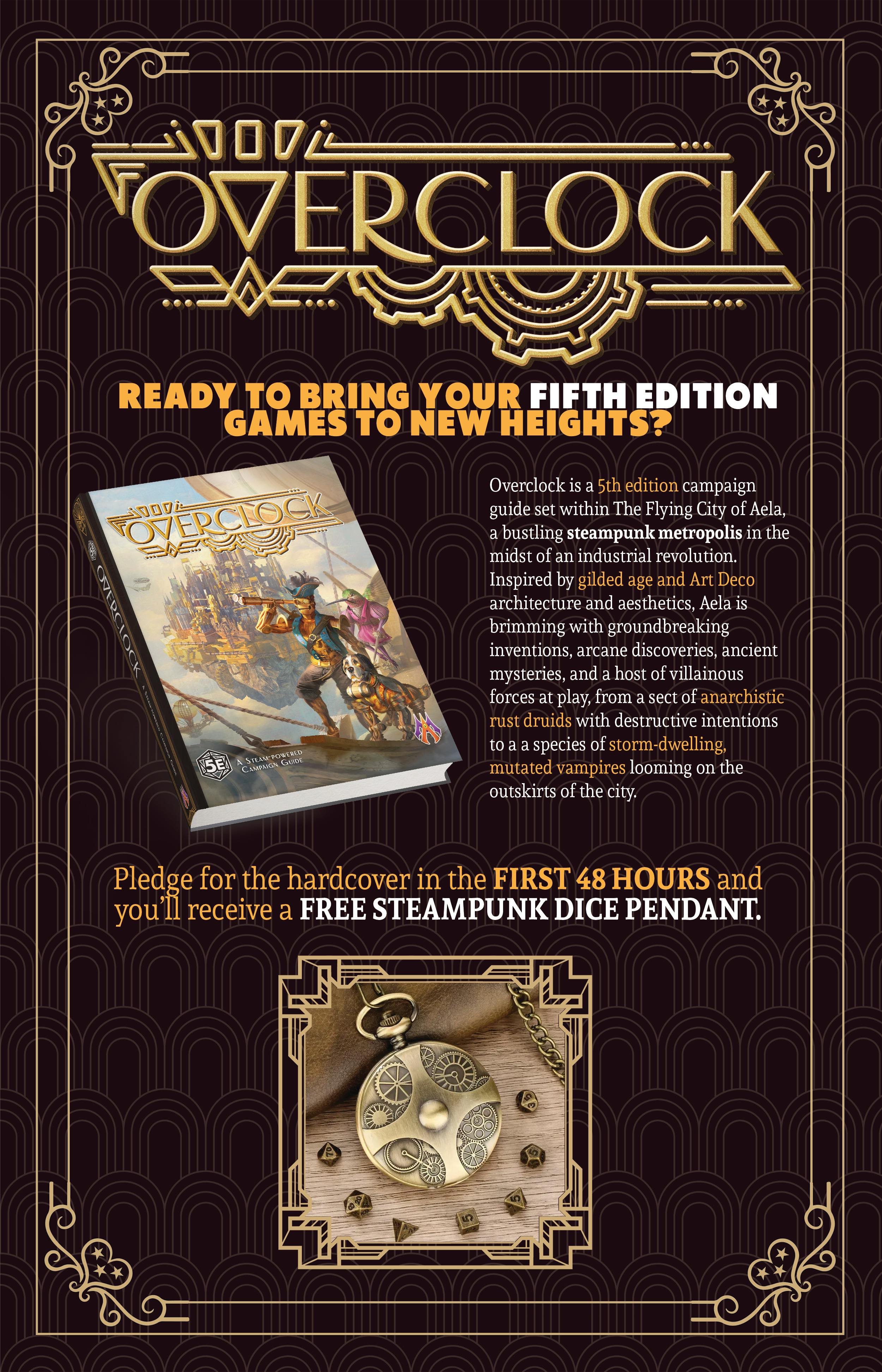 Overclock: A Steam-Powered Campaign Guide - BackerKit