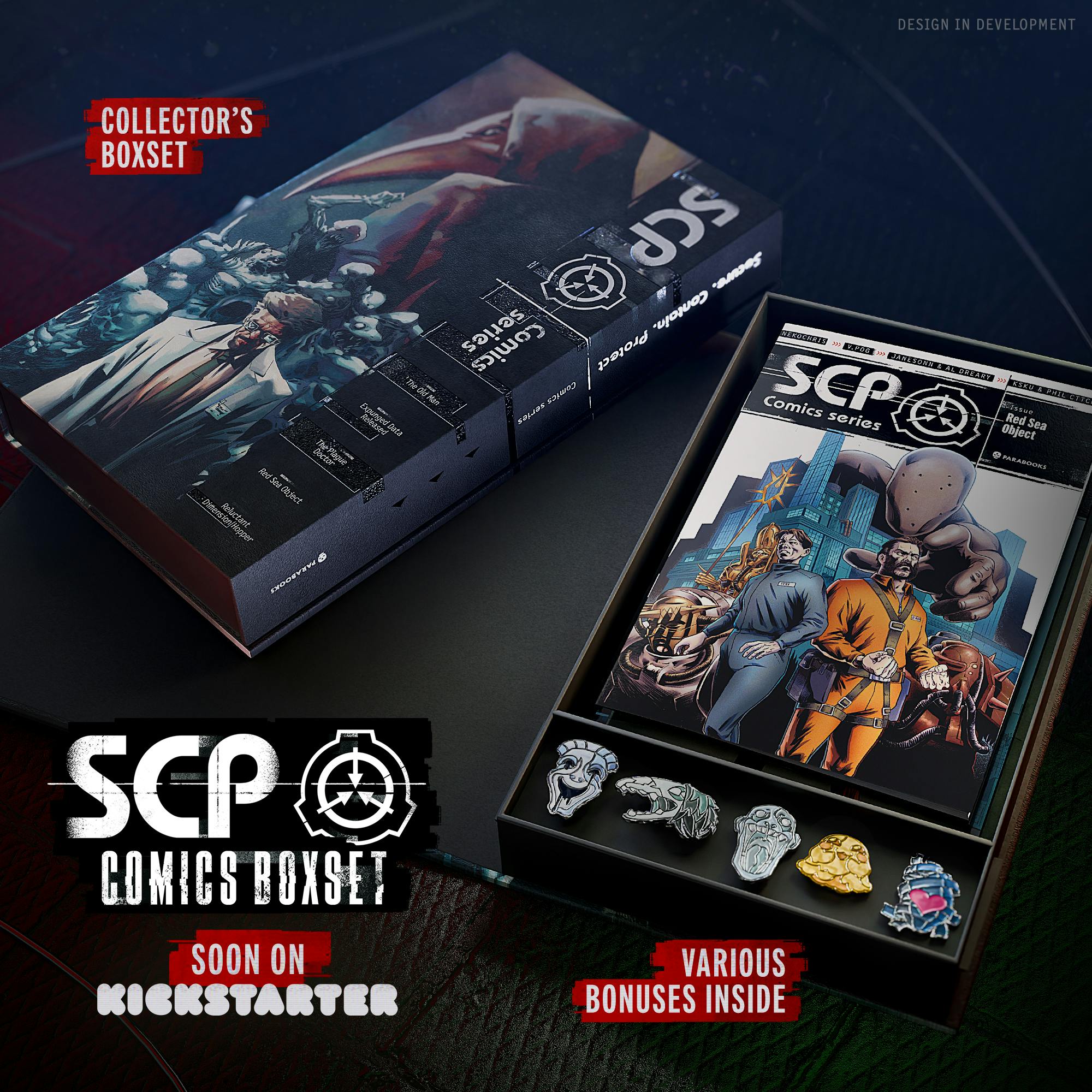 Get Ready for SCP Foundation Comics Box Set!
