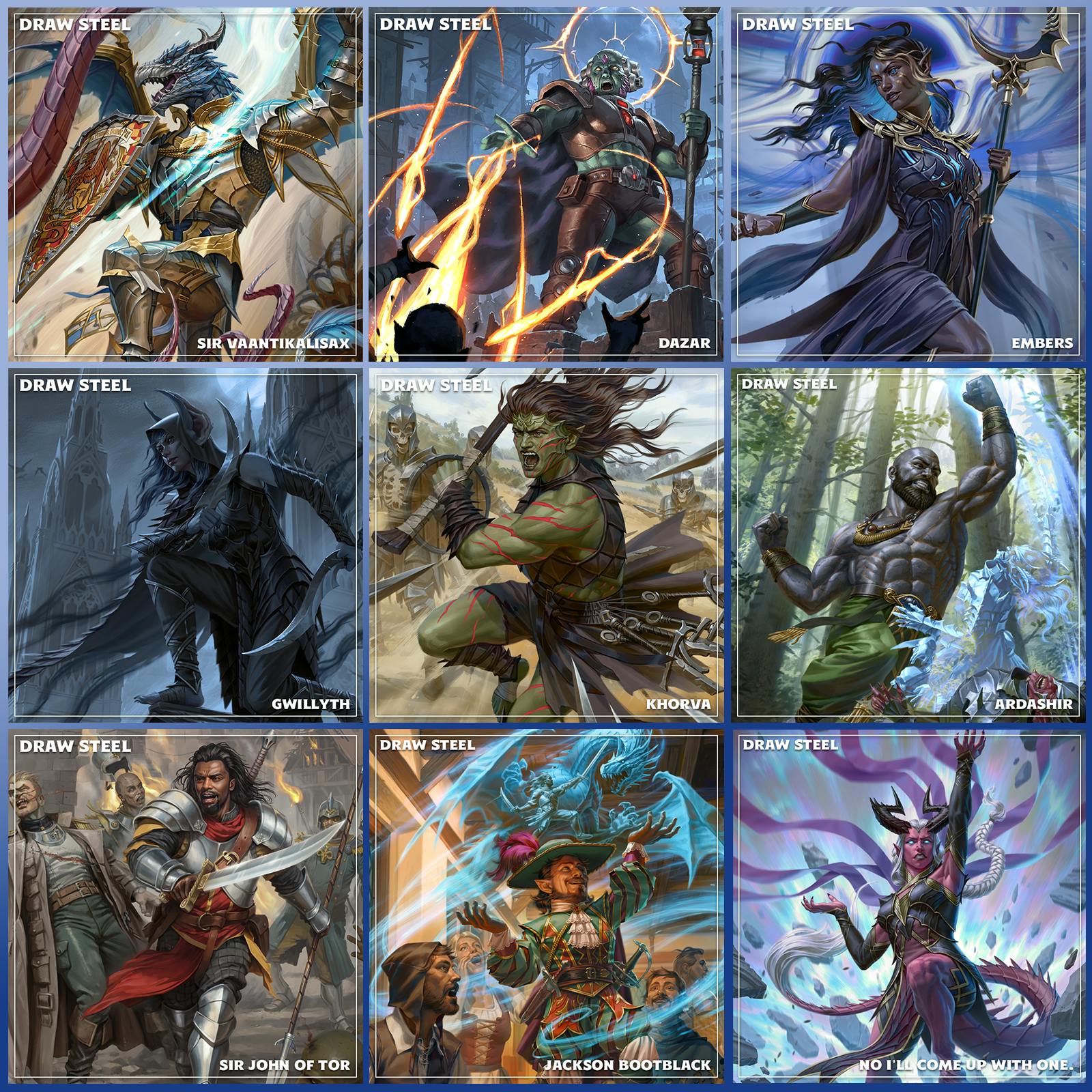 The MCDM RPG: Draw Steel Project Update: Draw Steel - Backer Packet #2 ...