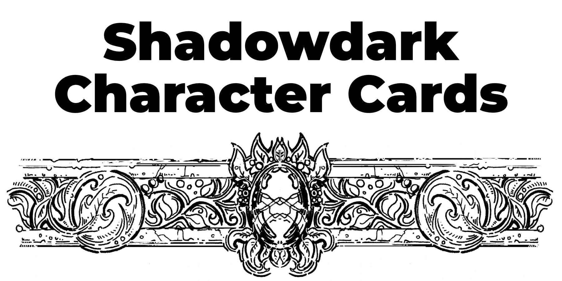Character Cards for Shadowdark RPG - BackerKit
