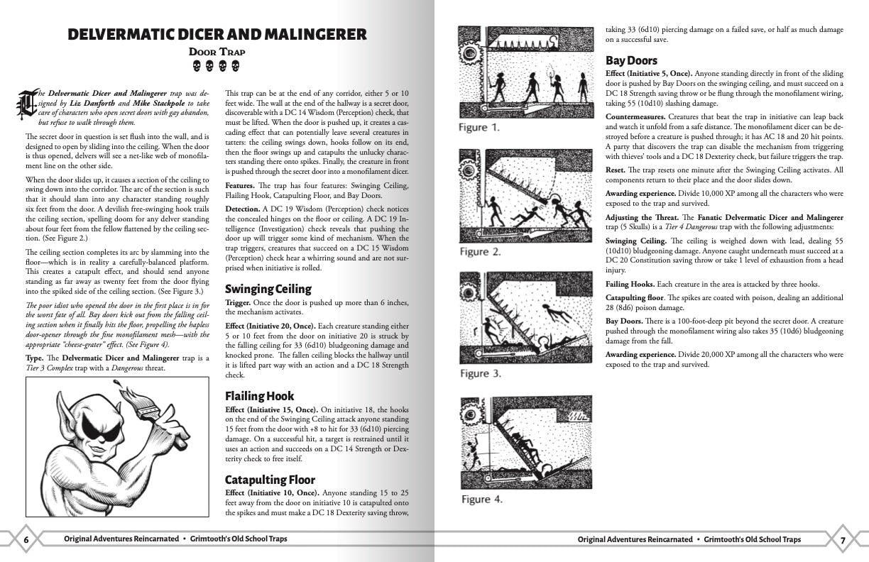 Grimtooth's Old-School Traps for 5E and DCC - BackerKit