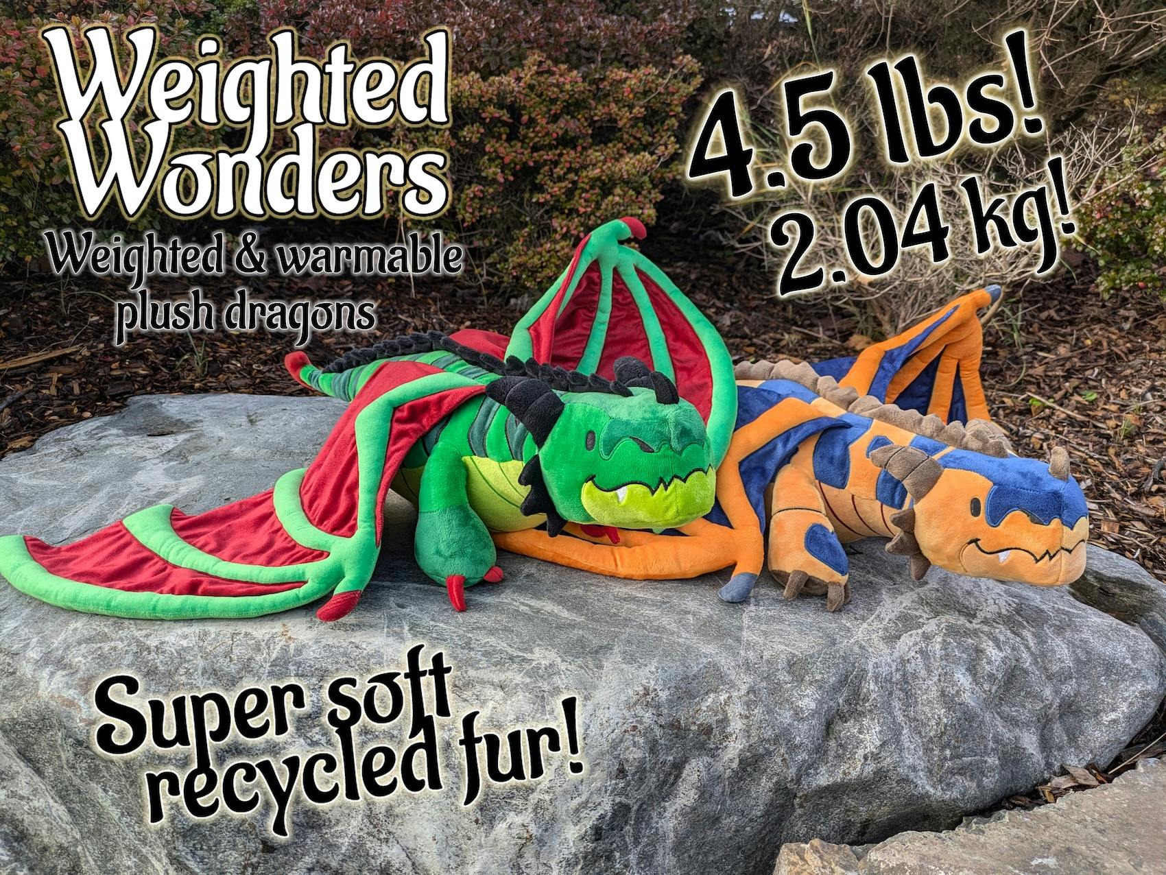 Weighted Wonders - Weighted & Warmable Dragon Plush Project Update ...