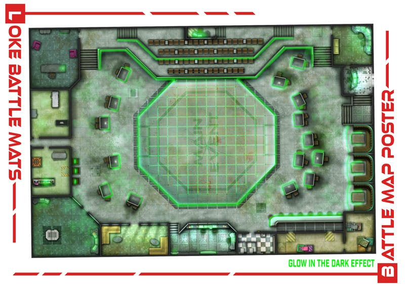 The Cyberpunk Set - Official RPG Battle Maps and MUCH more! - BackerKit