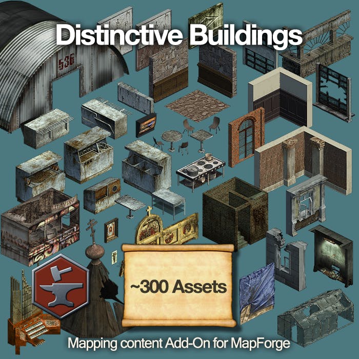 Bringing much more isometric map-making content to MapForge - BackerKit