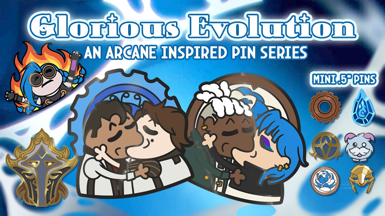 Glorious Evolution Arcane Inspired Pins - BackerKit