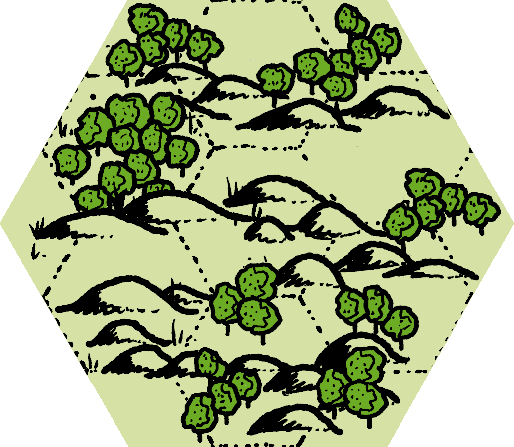 Hexploration Decks & Tiles-- Hexcrawl/Sandbox RPG Support - BackerKit
