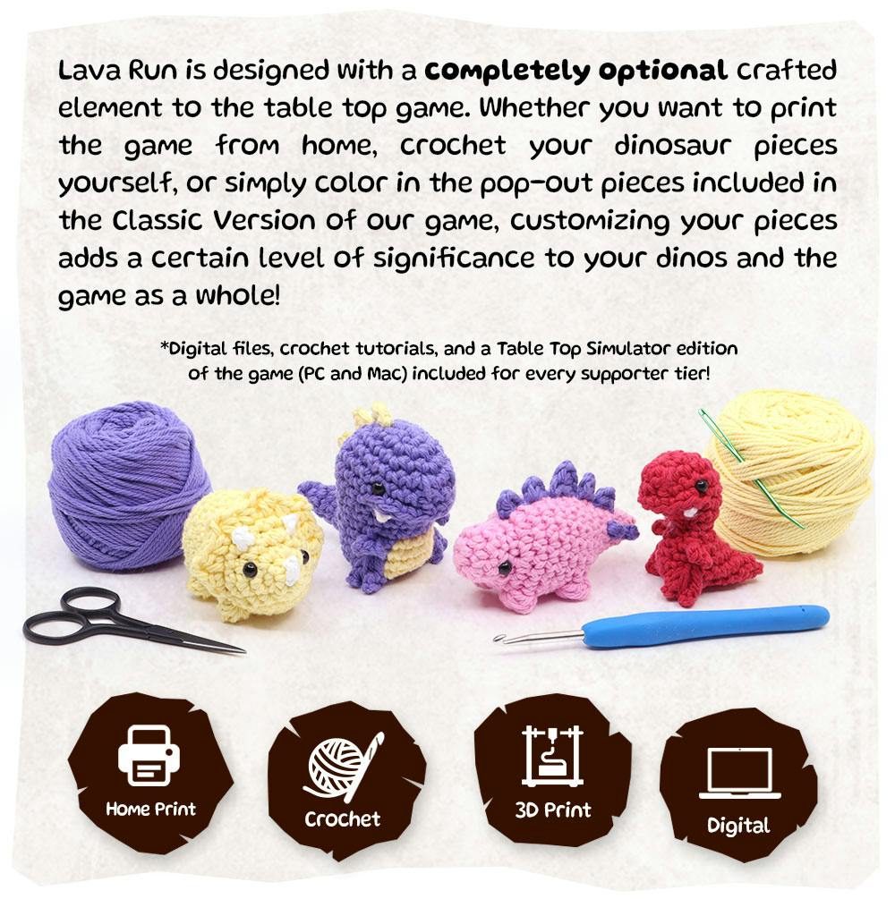 Lava Run - The Craft-Able Dinosaur Game - BackerKit