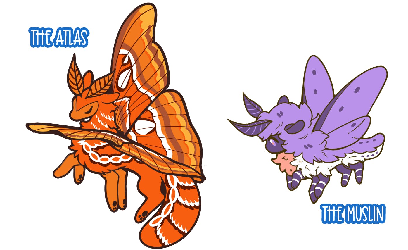 Horde of the Eclipse ~ Moth Dragon Pin Series Project Update: updates ...