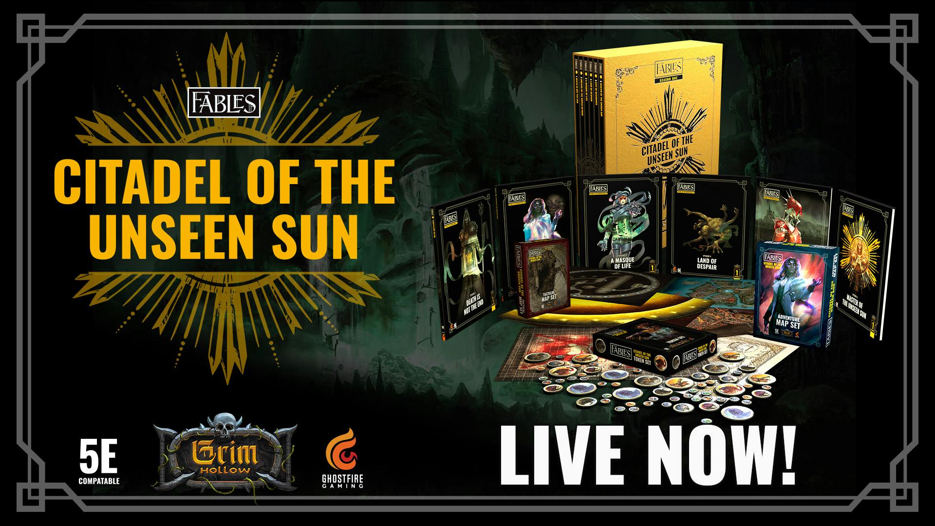 Grim Hollow: Citadel of the Unseen Sun - BackerKit