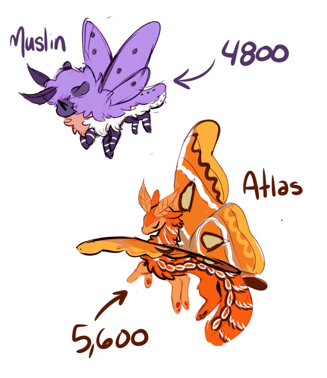 Community | Horde of the Eclipse ~ Moth Dragon Pin Series - BackerKit