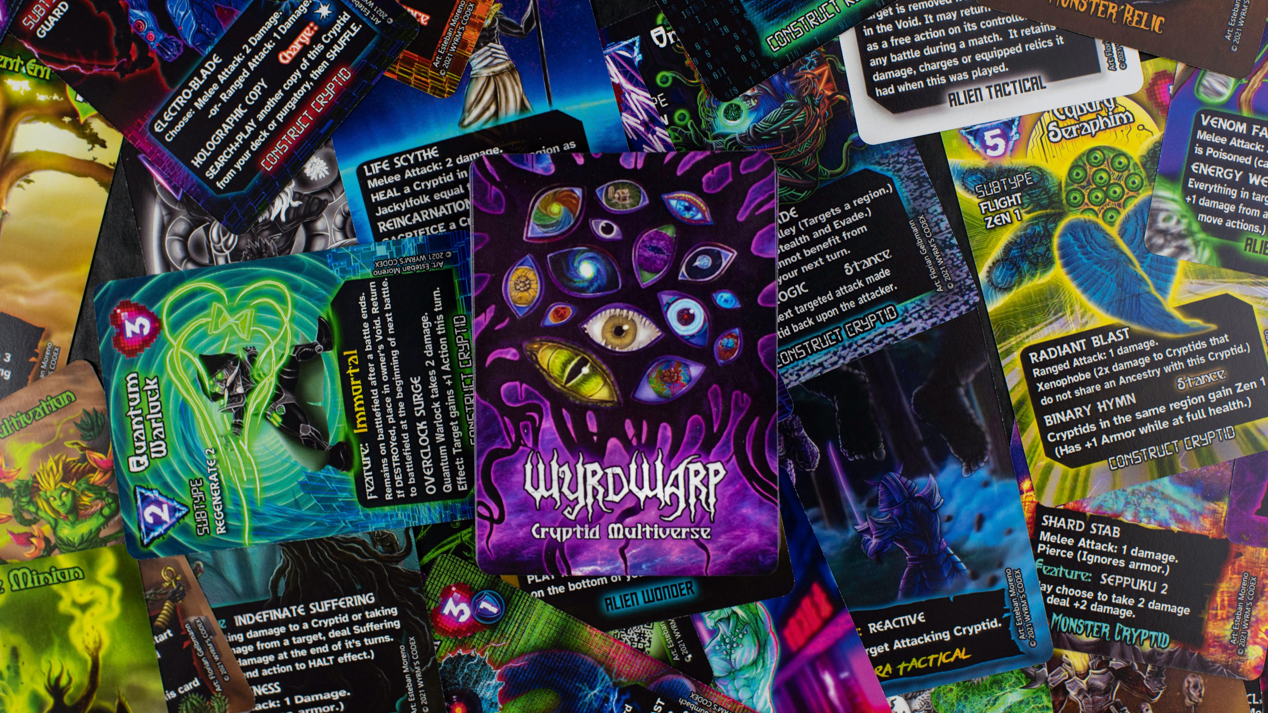 Launch Party | Wyrdwarp: Cryptid Multiverse (Core Set) - BackerKit