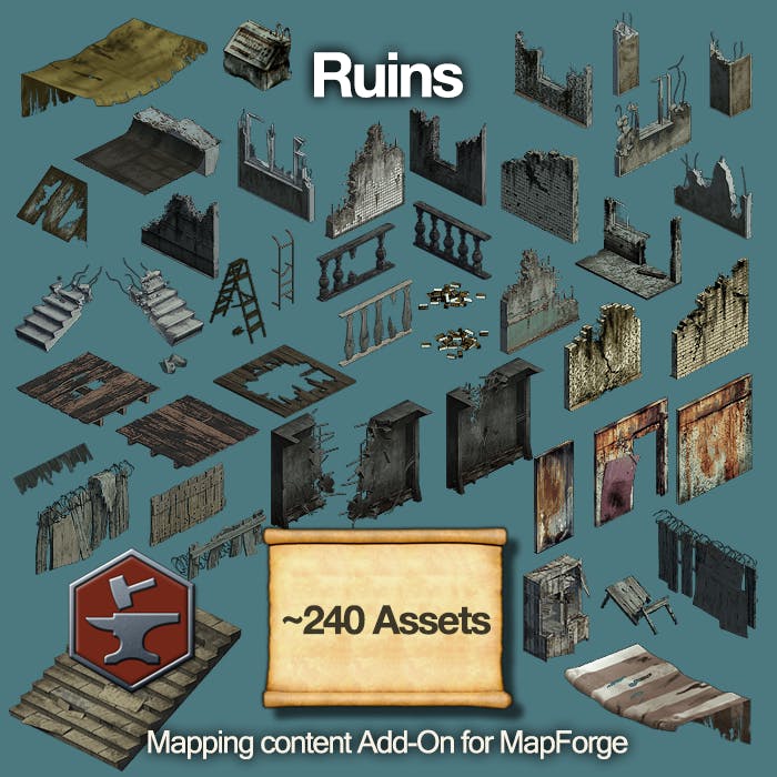 Bringing much more isometric map-making content to MapForge - BackerKit