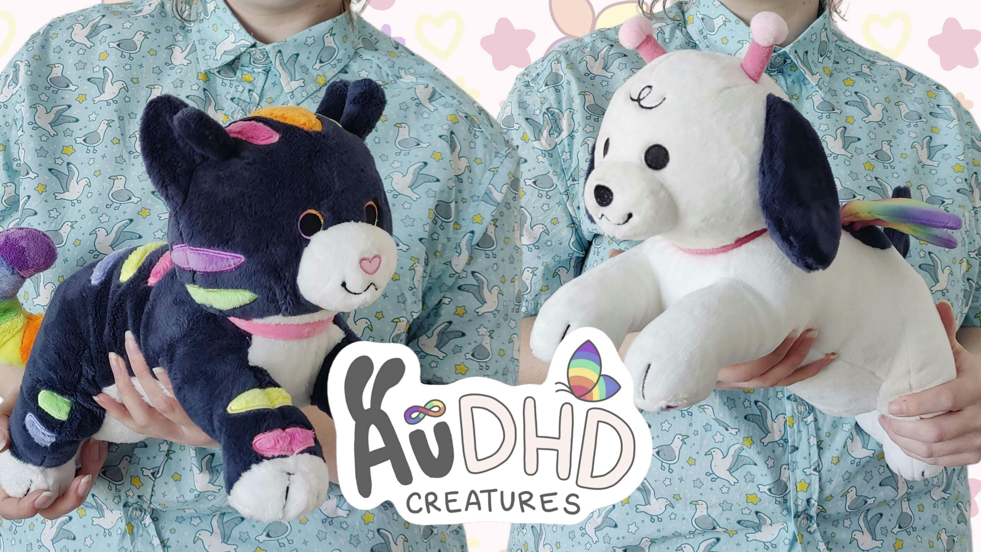 AuDHD creatures plushies + more! - BackerKit