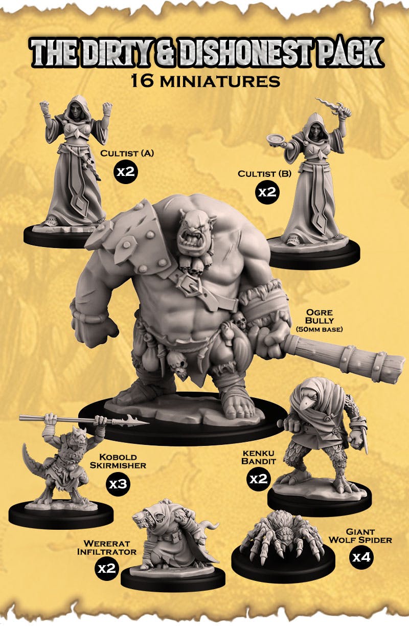 Dragon's Hoard Miniatures Remastered - BackerKit