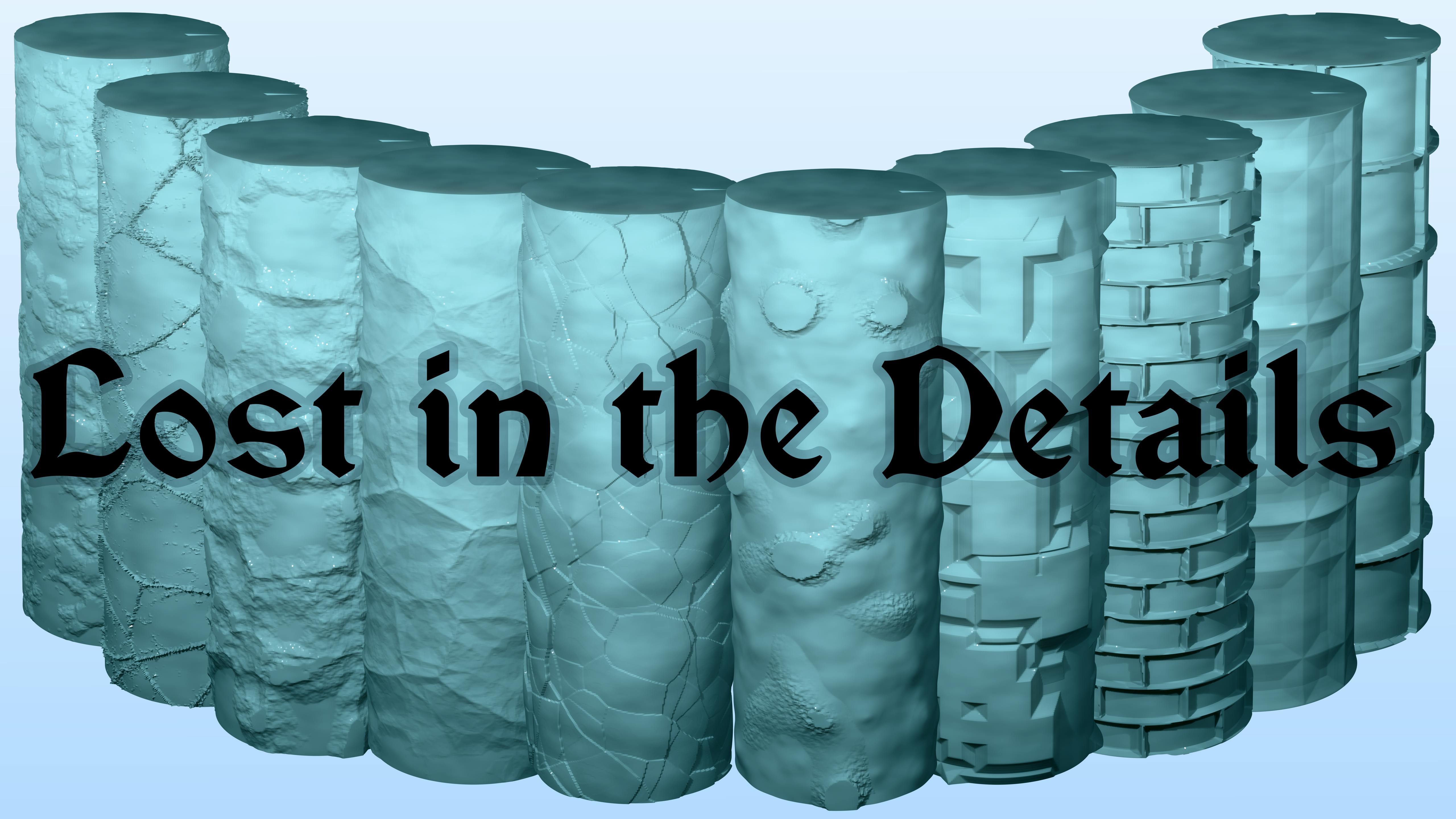 Lost in the Details: Immersive Texture Rollers (STL Files for 3D ...