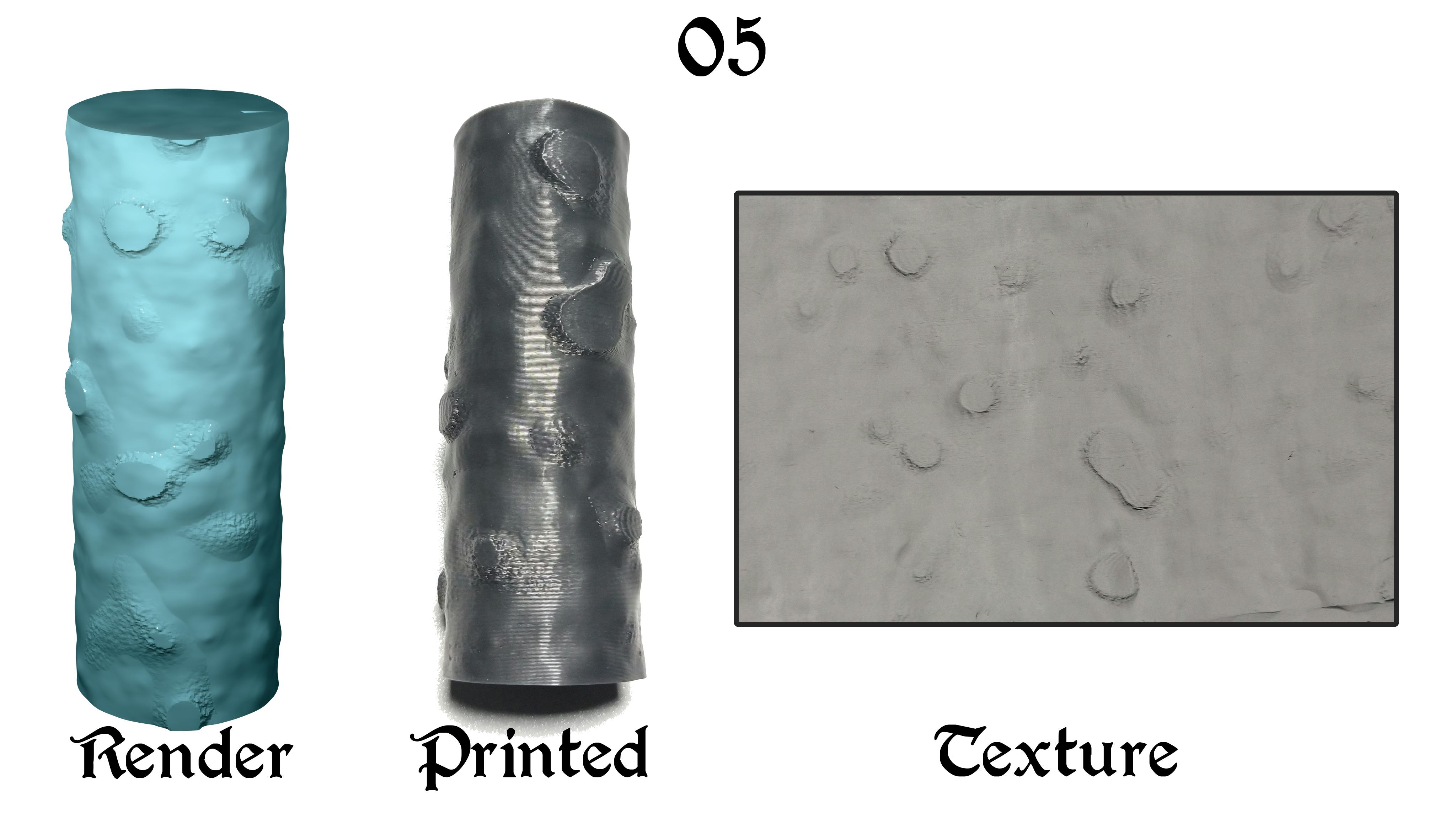 Lost in the Details: Immersive Texture Rollers (STL Files for 3D ...