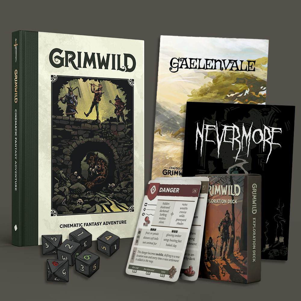 Pledge Levels | Grimwild: Expanded Hardcover Print Run - BackerKit