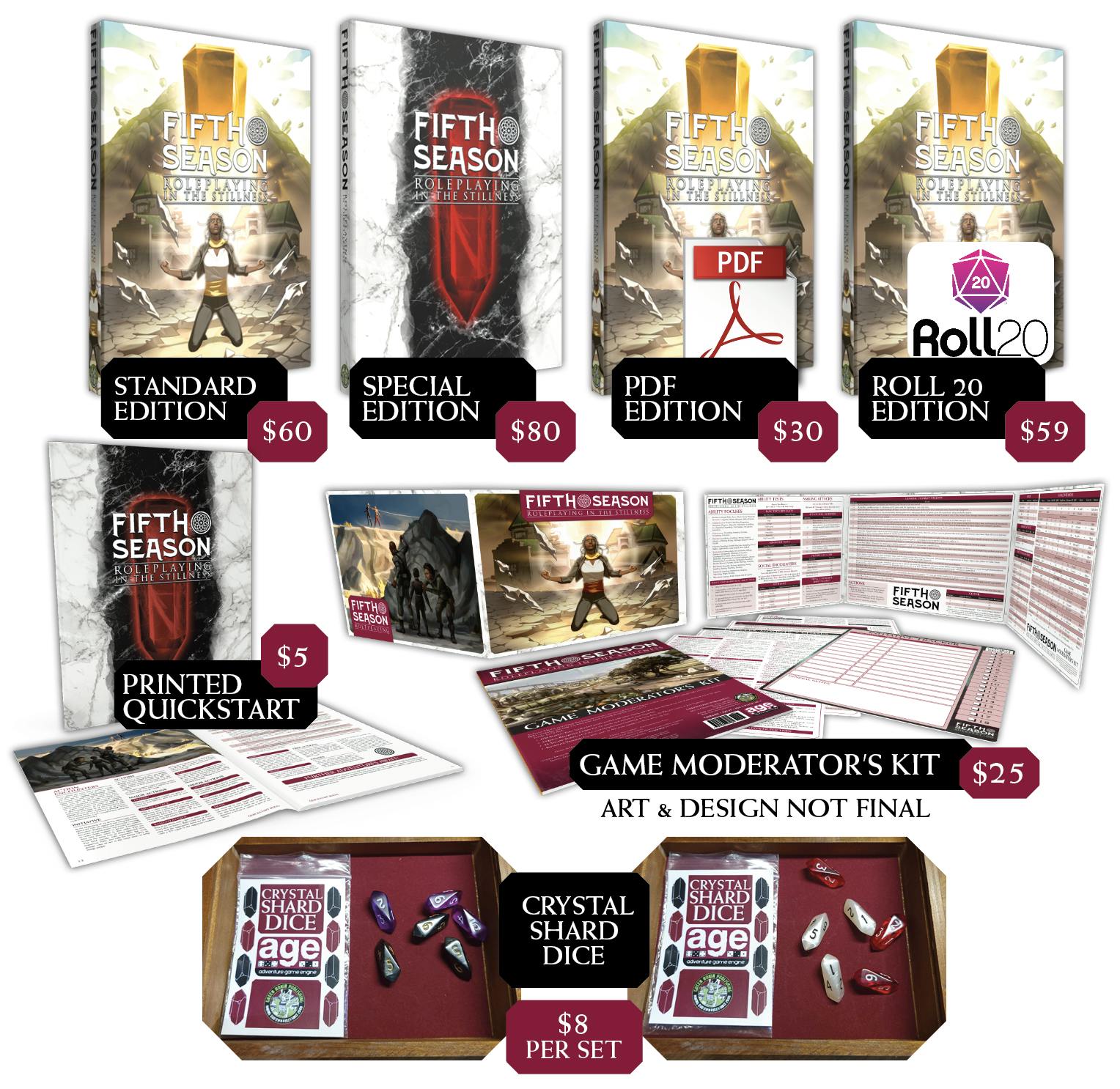 The Fifth Season Roleplaying Game - BackerKit