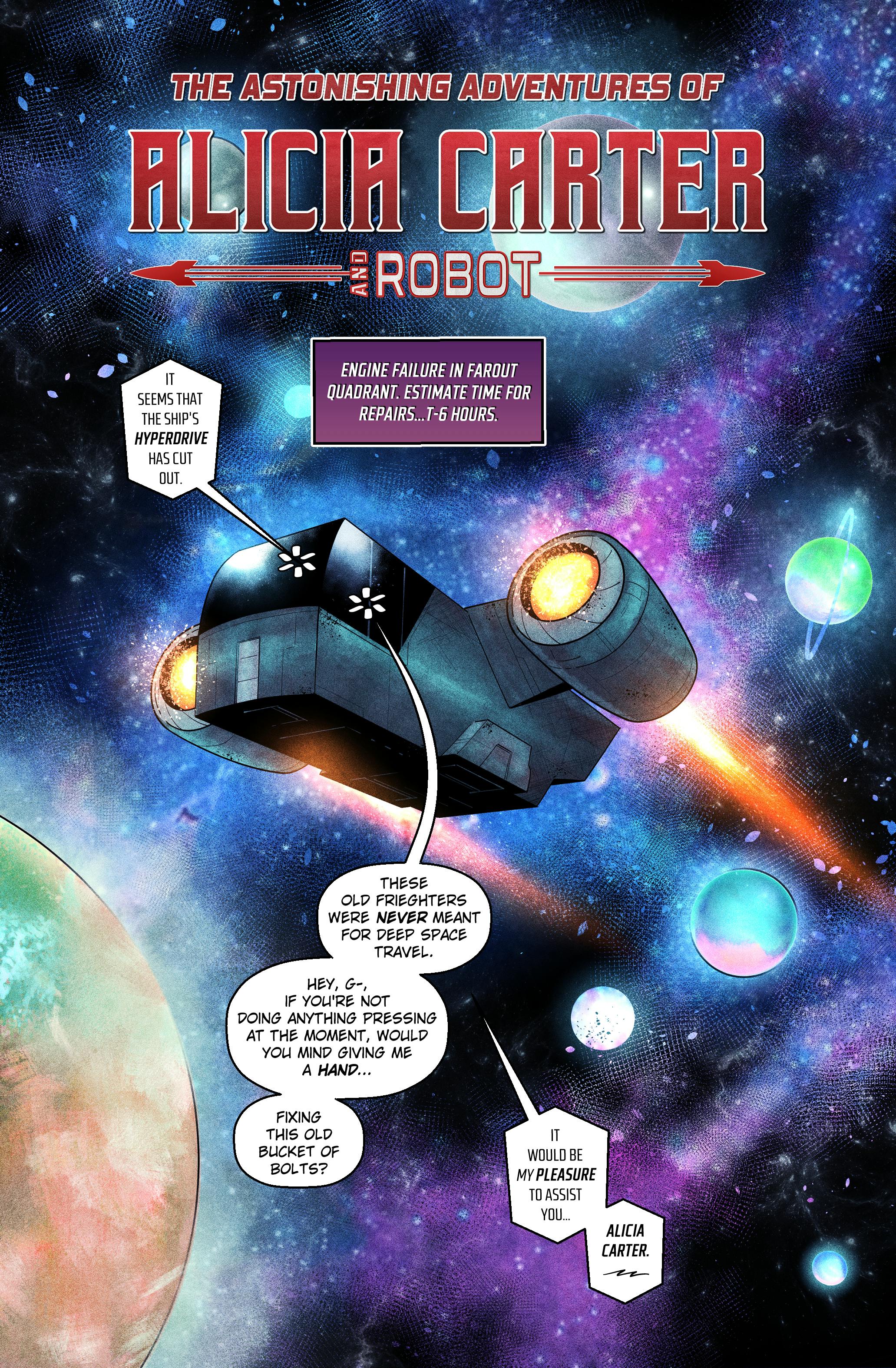 Alicia Carter & Robot #1-3 - BackerKit