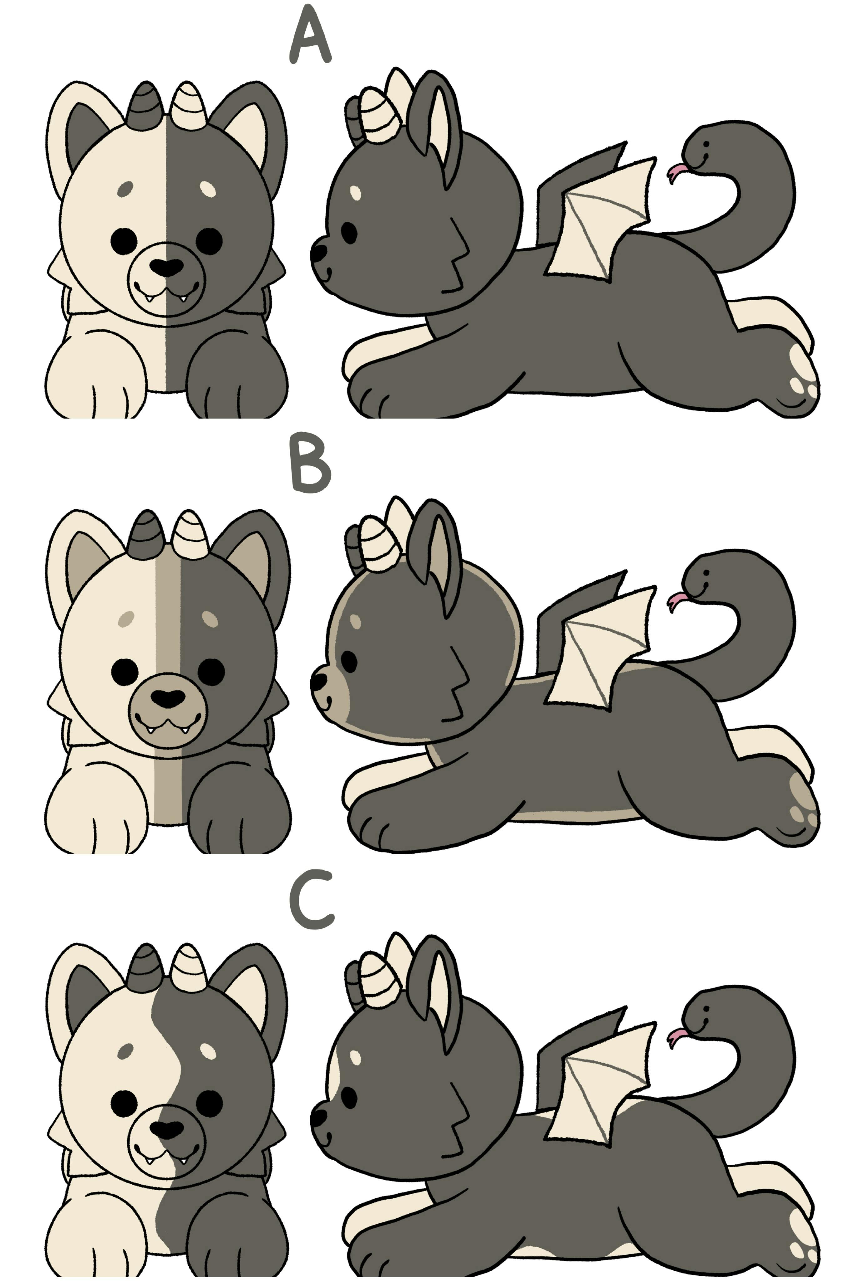 AuDHD creatures plushies + more! Project Update: design adjustments for ...