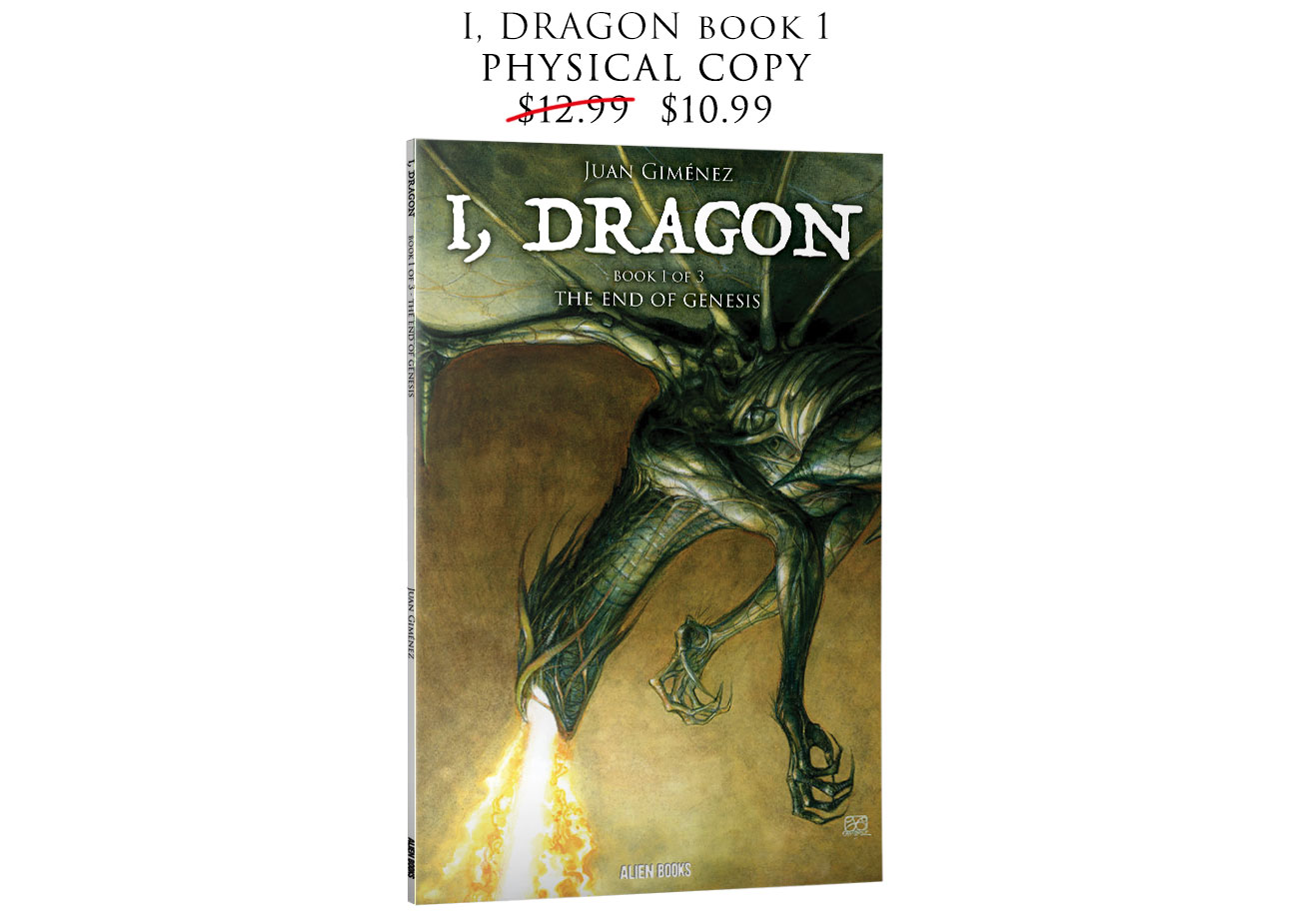 I, DRAGON (Book 1) by JUAN GIMÉNEZ (The Metabarons, Heavy Metal ...