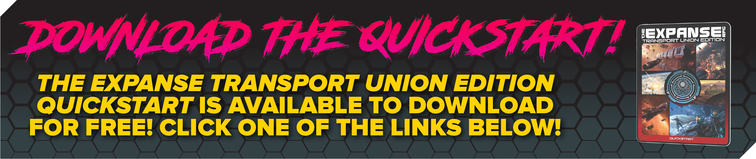 The Expanse Roleplaying Game: Transport Union Edition - BackerKit
