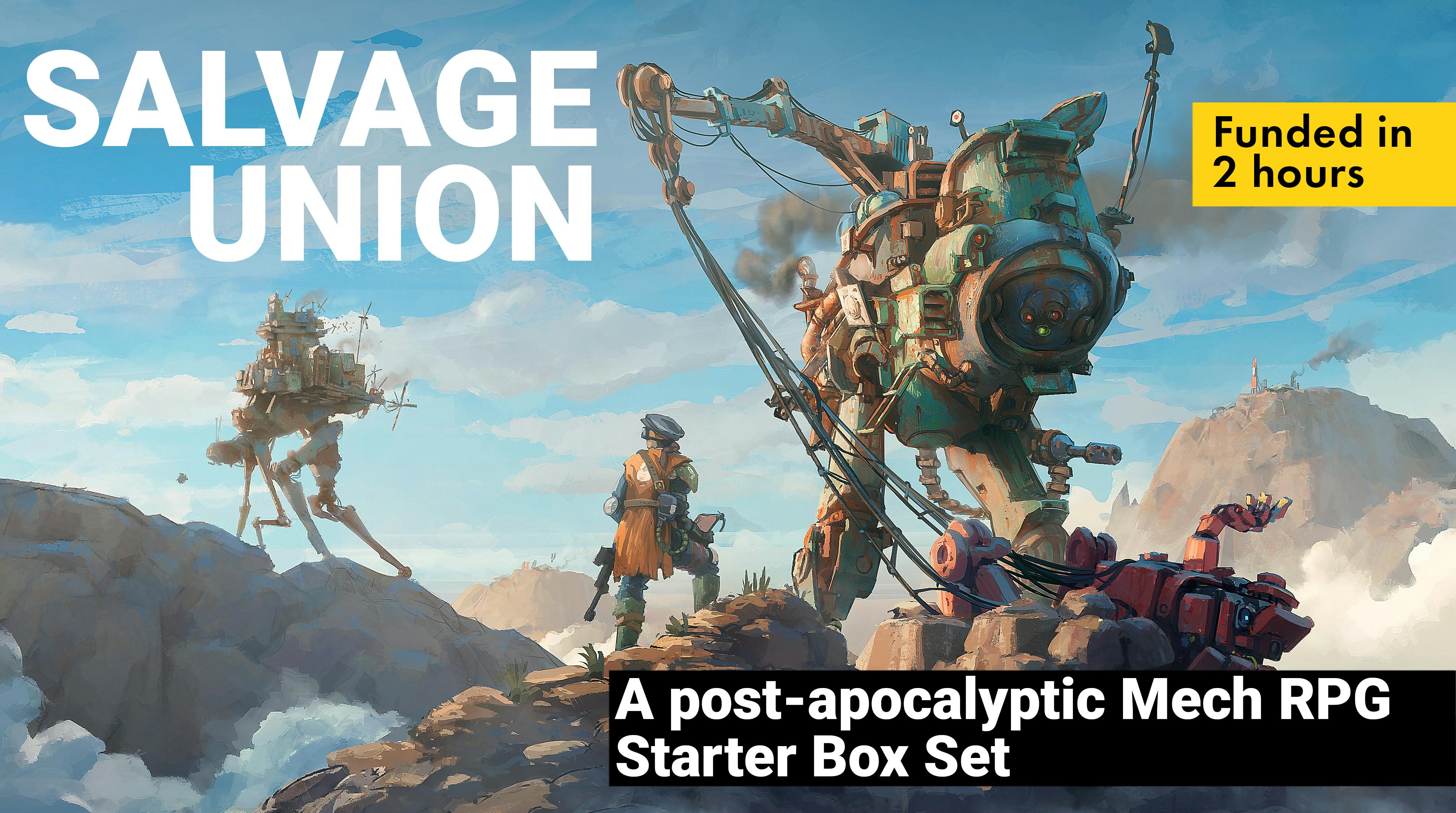 Salvage Union Starter Set Project Update: December Update - BackerKit