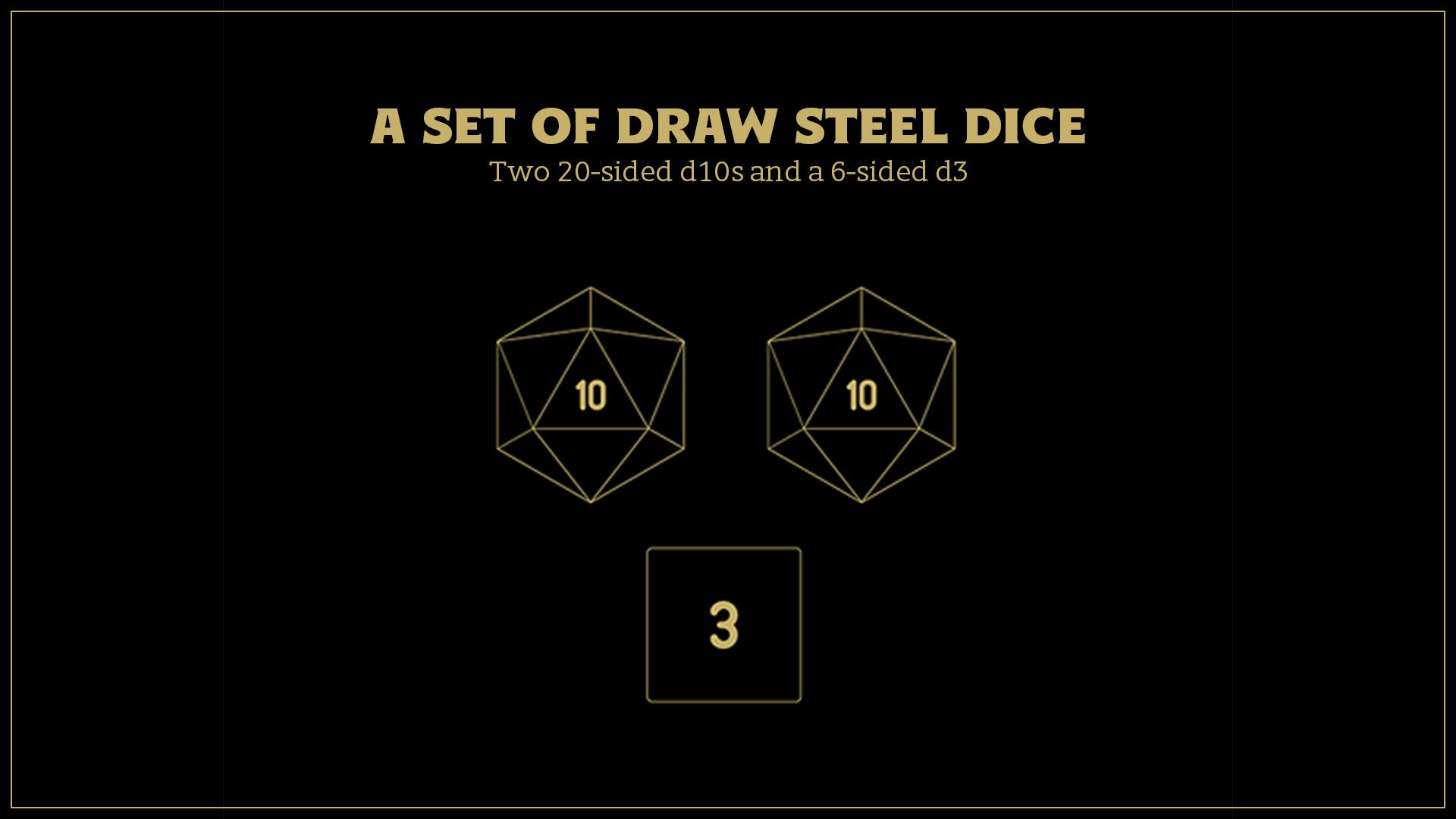 Draw Steel, Roll Power, DICE! - BackerKit