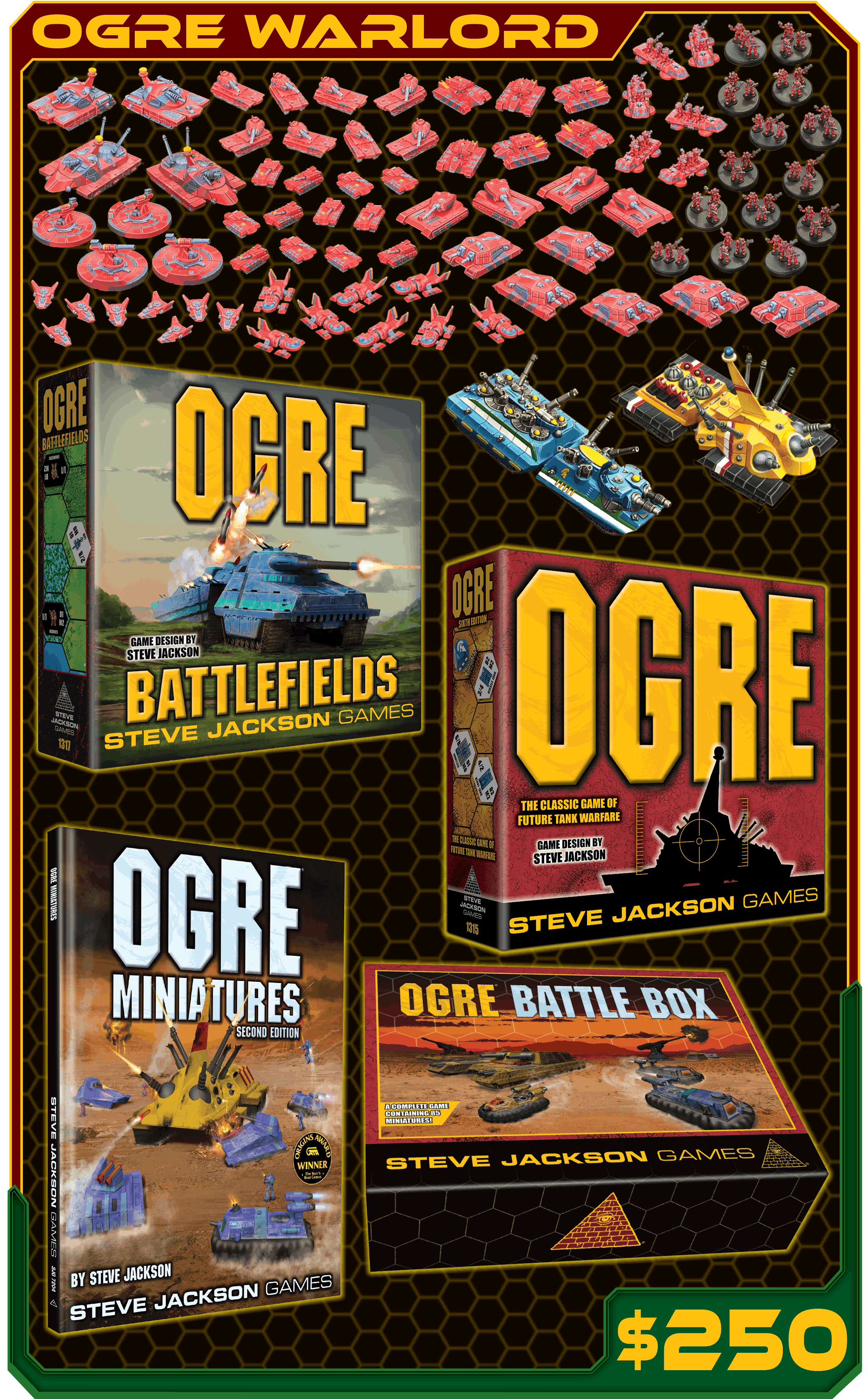 Ogre Warlord | Ogre Miniatures Set 4 - BackerKit