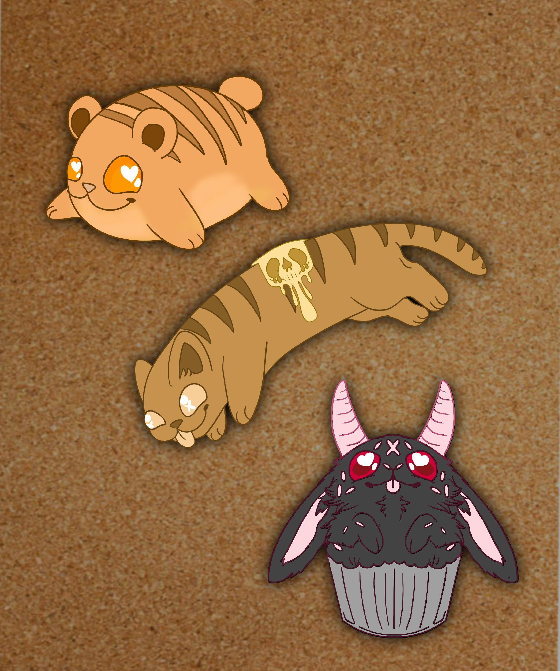 Black Goat Bakery, A delicious assortment of plush devilish delights plushies - BackerKit