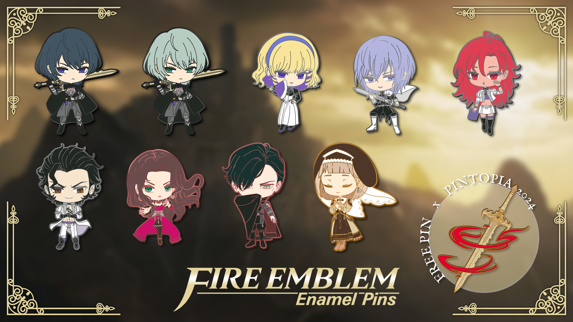Fire Emblem Enamel Pins - BackerKit