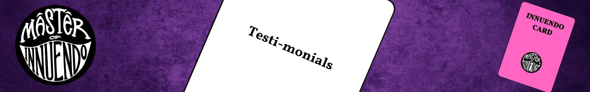 Master of Innuendo - A Game For Your Saucy Side - BackerKit