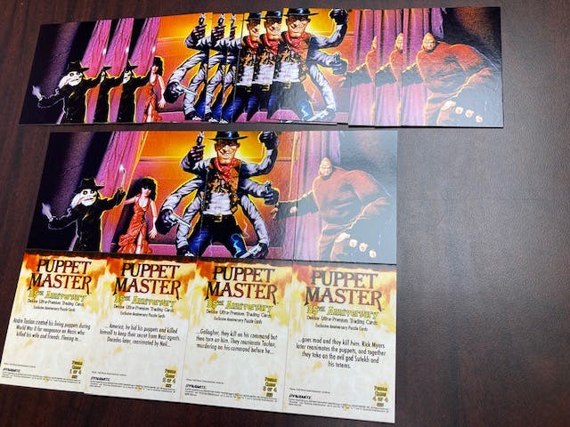 Puppet Master 35th Anniversary Trading Cards Project Update: A Look At ...