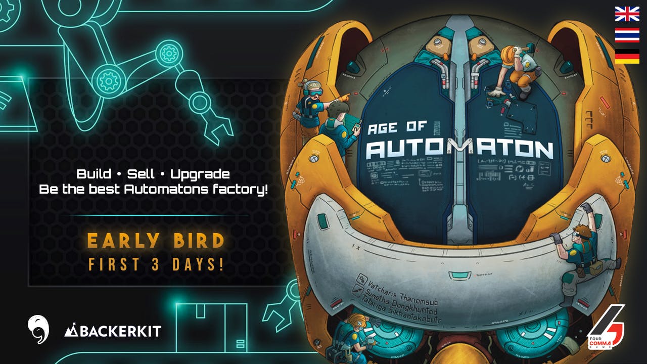 Age of Automaton Project Update: 🚀 Age of Automaton is LIVE on Backerkit – Limited-Time Early ...