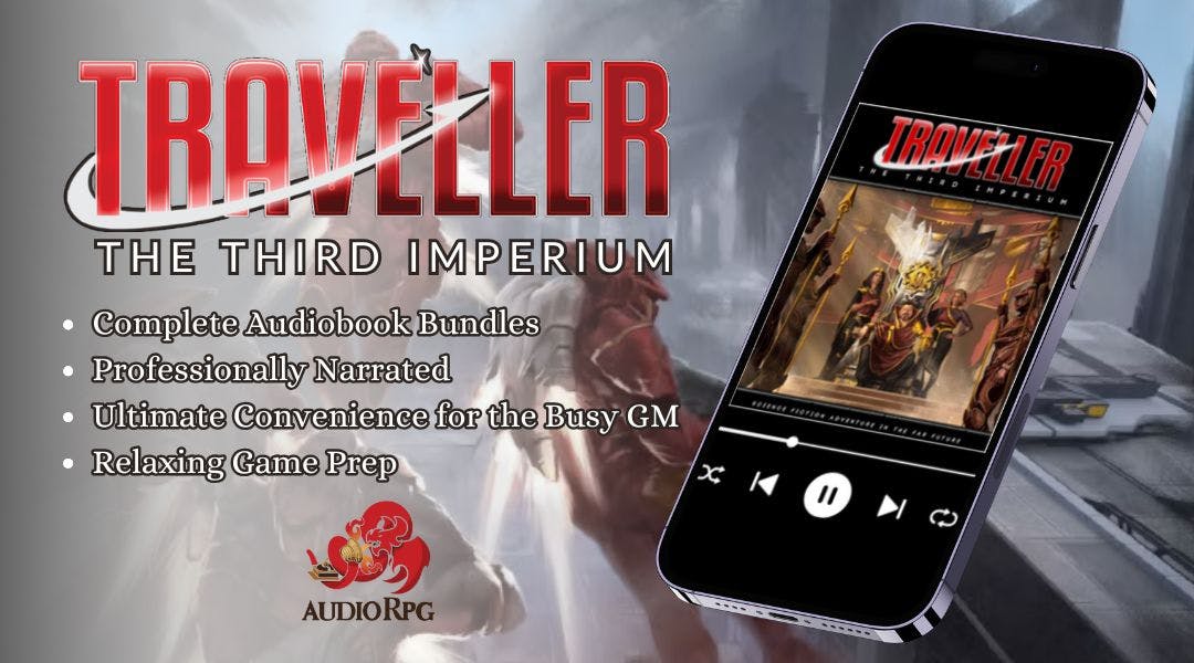 Audiobook of Third Imperium, a supplement for Traveller - BackerKit