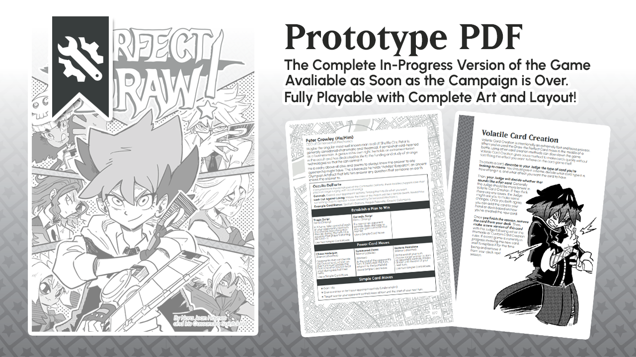 Perfect Draw! A Card Game Anime Roleplaying Game - BackerKit