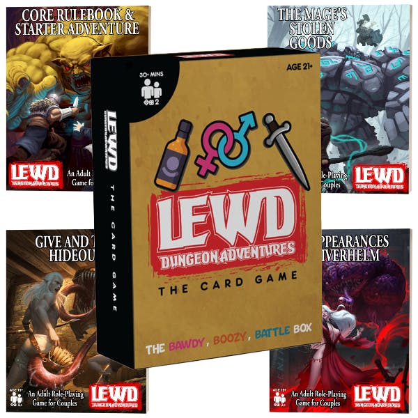 Card Game + Physical TTRPG | Lewd Dungeon Adventures: The Card Game ...